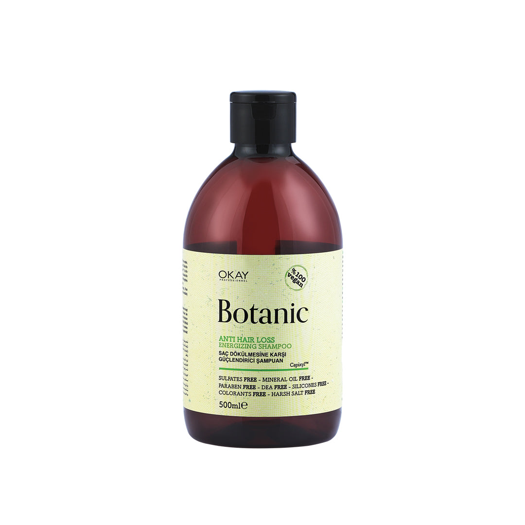 Botanic Anti Hair Loss Energizing Shampoo 500ml | Strengthening & Revi ...