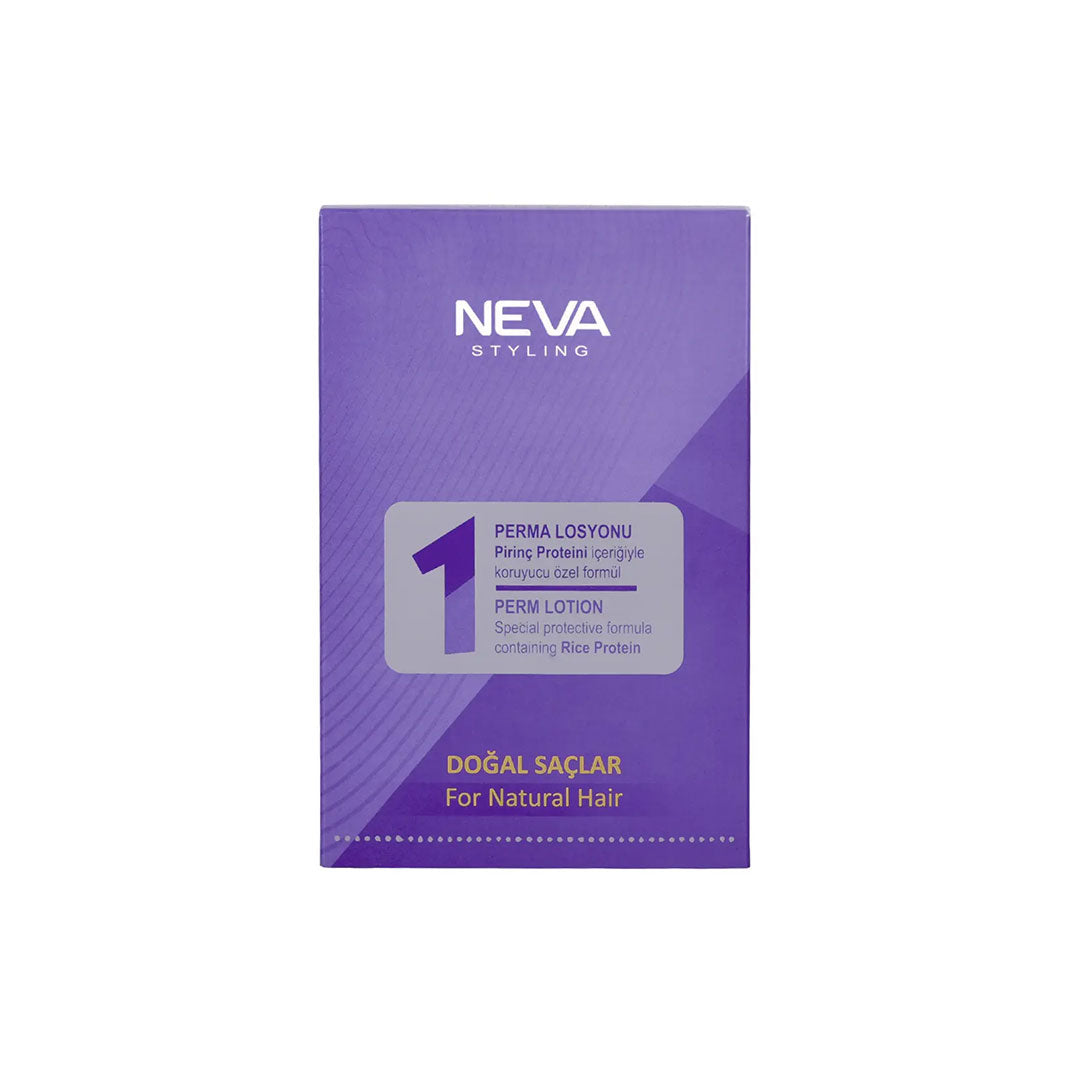 Neva Styling Perm Lotion No.1 for Natural Hair – Rice Protein Formula
