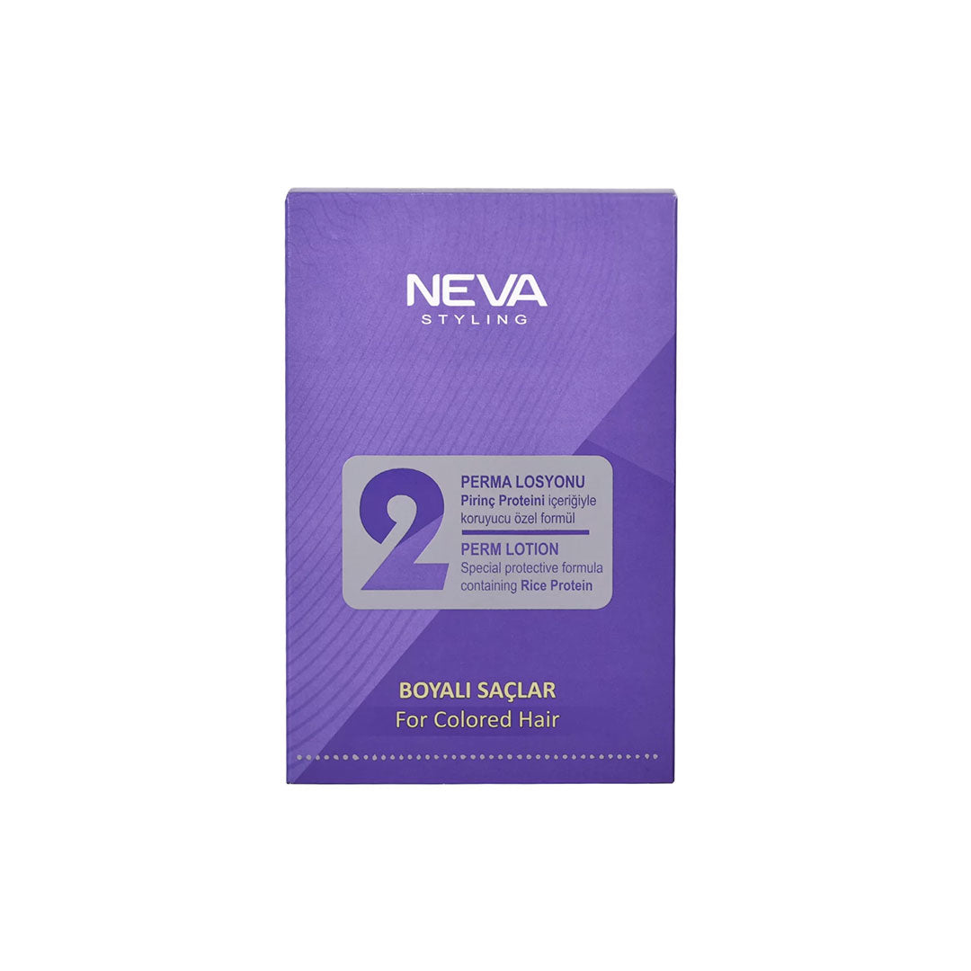 Neva Styling Perm Lotion No.2 for Colored Hair – Rice Protein Formula